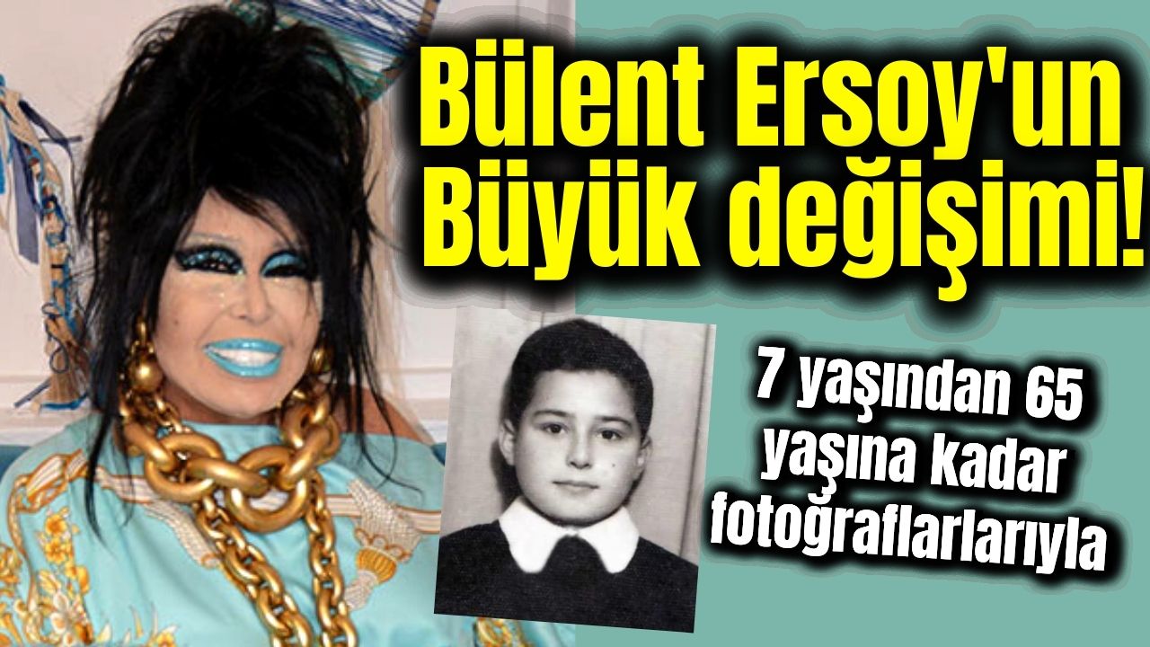 Hiçbir yerde olmayan fotoğraflarıyla Bülent Ersoy'un yıllar içindeki ...