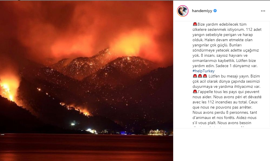 Hepsinden tam destek! Help Turkey diyerek dünyaya sesimizi duyuran ünlü ...